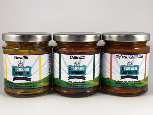 By Eck! Chilli-lilli - Chilli packed Piccalilli - New Yorkshire Empori ...